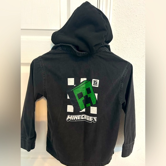 Zara | Shirts & Tops | Zara Kids Minecraft Hoodie Shirts Size 67 | Poshmark